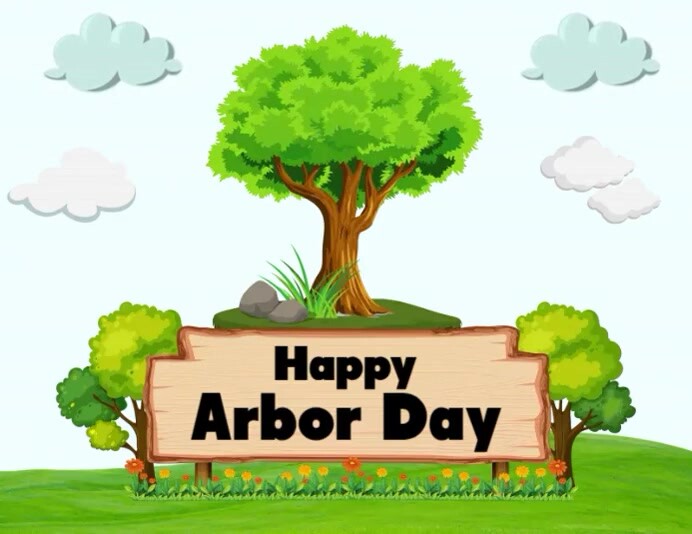 Happy Arbor Day Celebration Template | PosterMyWall