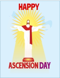 Happy Ascension Day Template | PosterMyWall