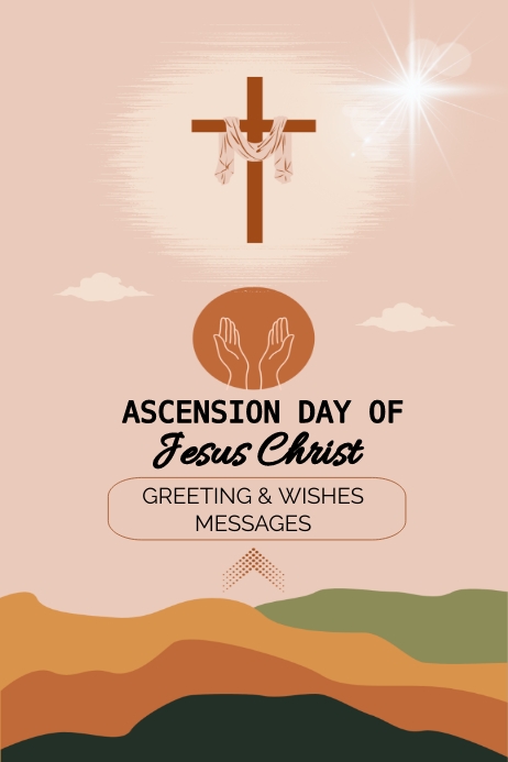 Happy Ascension Day Template | PosterMyWall