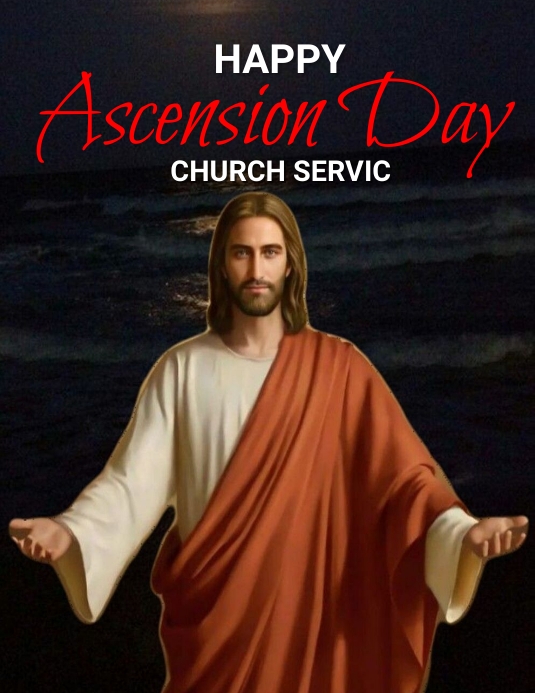 happy ascension day Template | PosterMyWall