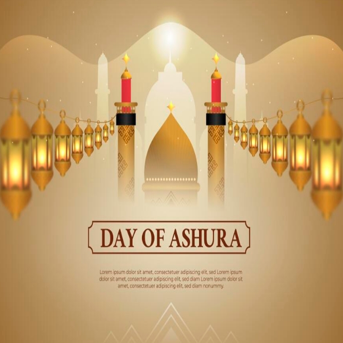 Copy of Happy ashura day flyer design template | PosterMyWall