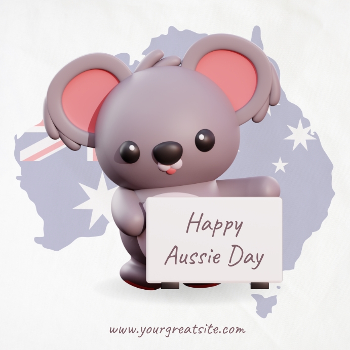 Happy Aussie Day Template | PosterMyWall