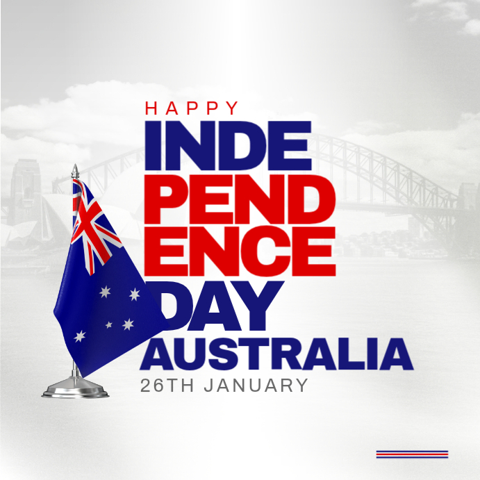 Happy Australia Day 26th January Instagram Post Template | PosterMyWall