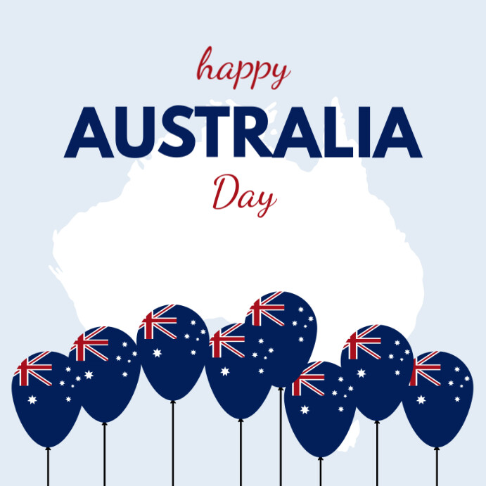 Happy Australia Day Template | PosterMyWall