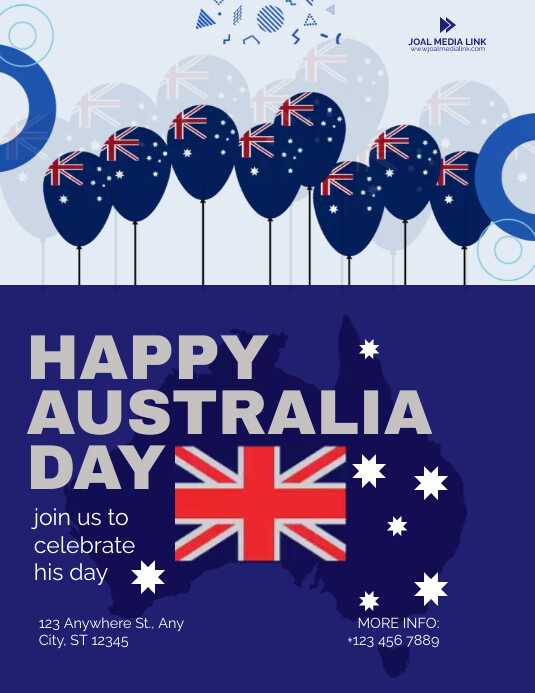Happy Australia Day Template | PosterMyWall