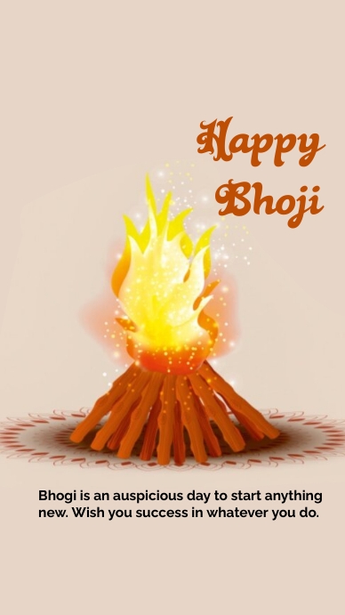 happy bhoji Template | PosterMyWall