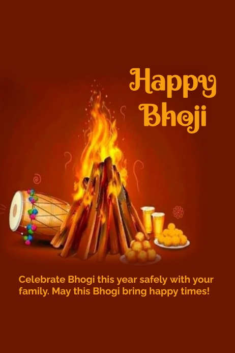 happy bhoji Template | PosterMyWall