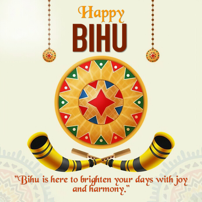 Copy of Happy Bihu Design | PosterMyWall
