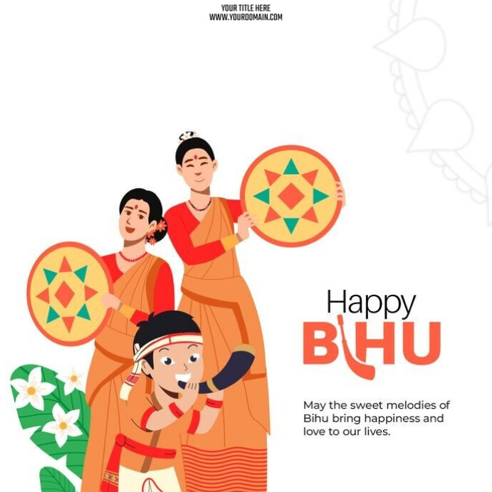 Happy Bihu Template | PosterMyWall
