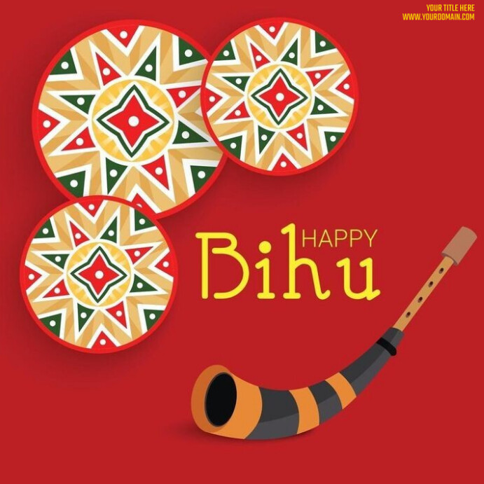 Happy Bihu Template | PosterMyWall