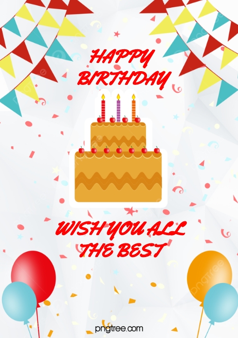 HAPPY BIRTH DAY Template | PosterMyWall