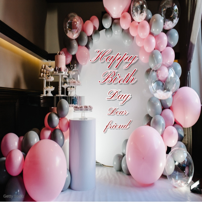 Plantilla de happy birth day | PosterMyWall