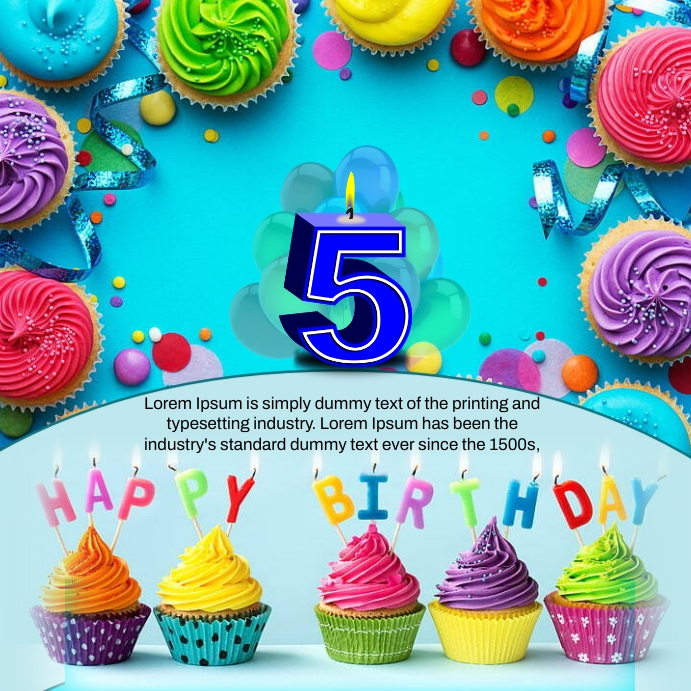 Copy of Happy Birth Day | PosterMyWall