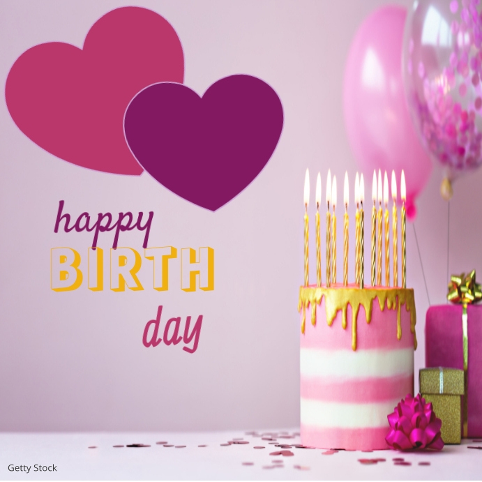 Copy of HAPPY BIRTH DAY | PosterMyWall