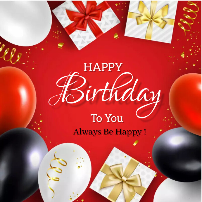 Copy of HAPPY BIRTH DAY | PosterMyWall