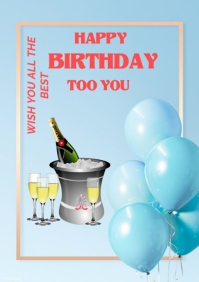 HAPPY BIRTH DAY Template | PosterMyWall