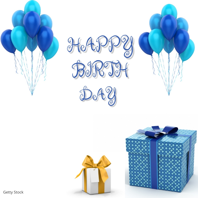 HAPPY BIRTH DAY Template | PosterMyWall