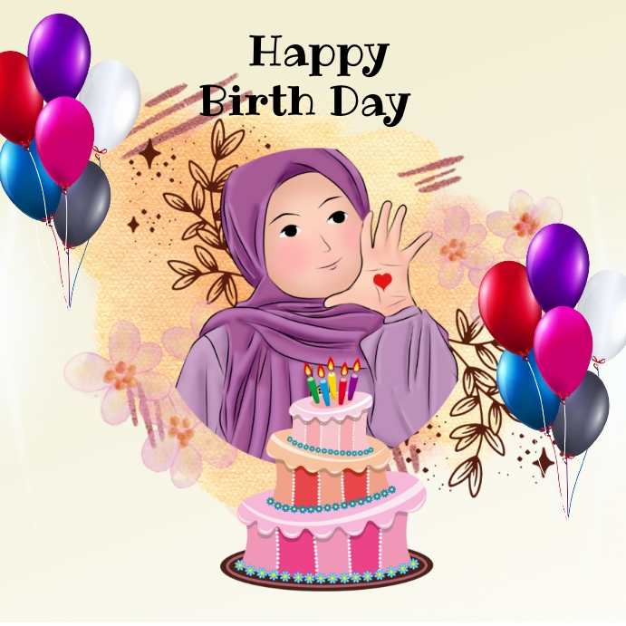 Happy birth day instagram post Template | PosterMyWall