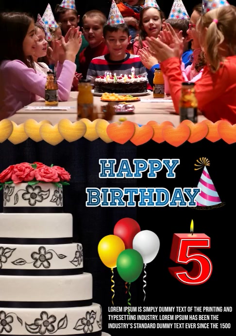 Happy Birth Day video Template | PosterMyWall