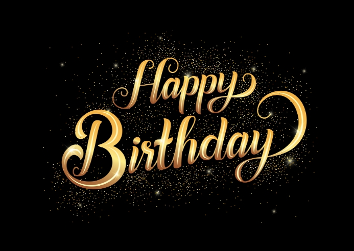 happy birth text Template | PosterMyWall