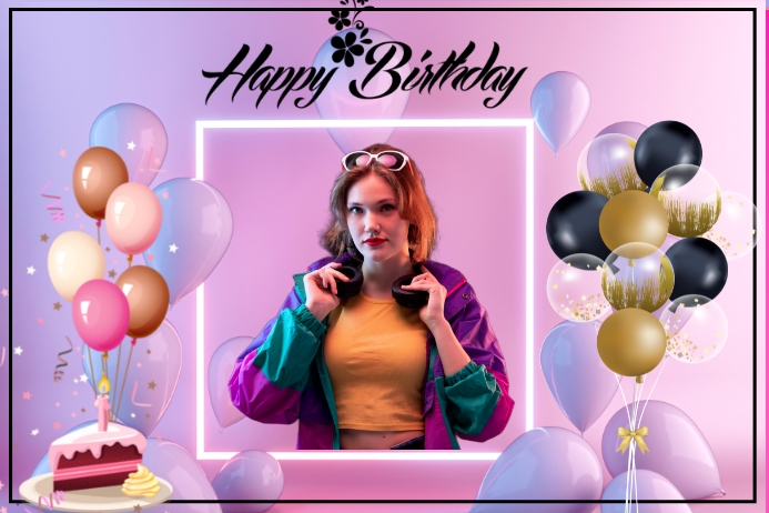 Happy Birthda Template | PosterMyWall