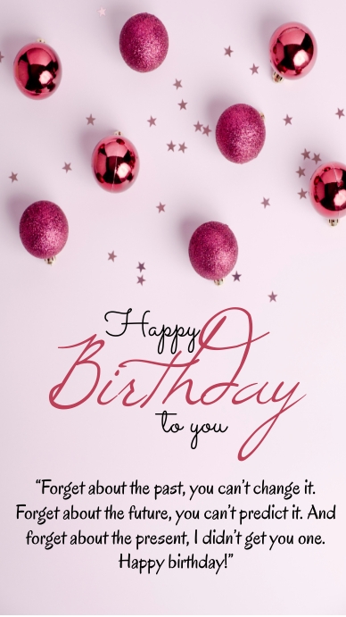 happy birthday, birthday card, birthday post Template | PosterMyWall