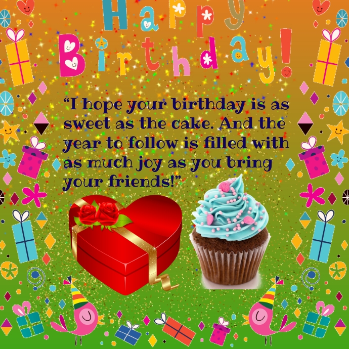 happy birthday, party, event, Template | PosterMyWall