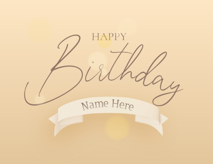 Happy Birthday (1) Template | PosterMyWall