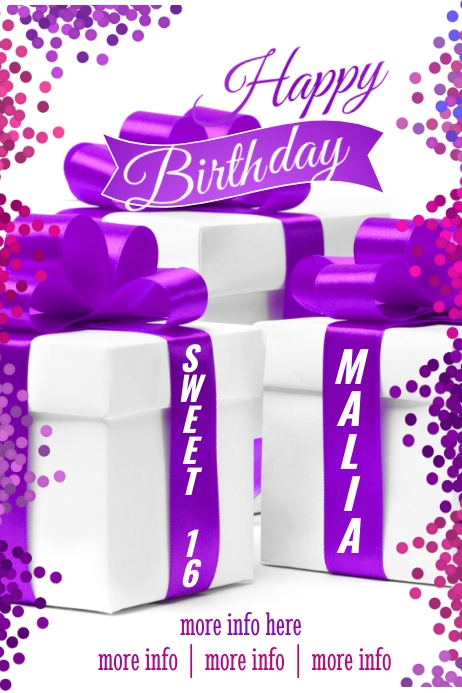 Happy Birthday (1) Template | PosterMyWall