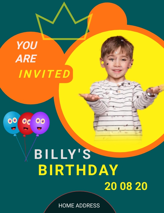 HAPPY BIRTHDAY (5) Template | PosterMyWall