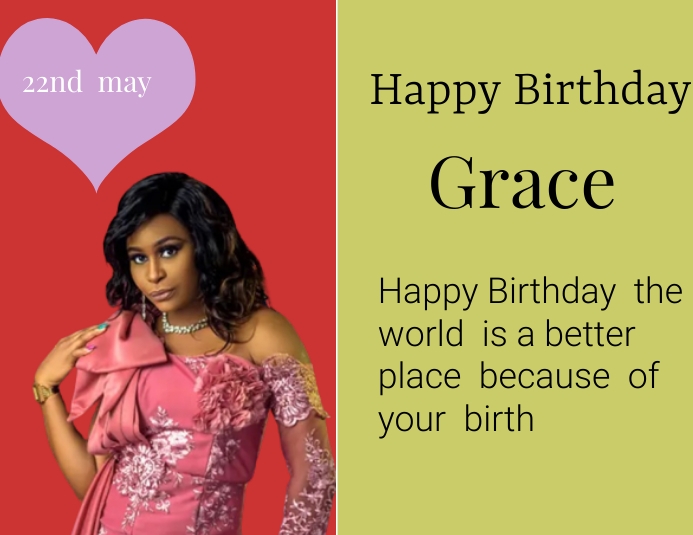 Happy Birthday (p Template | PosterMyWall