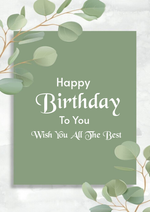 Happy Birthday 2024 Template | PosterMyWall