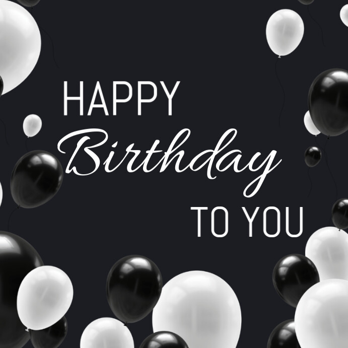 Happy birthday 2025 Template | PosterMyWall