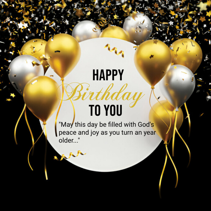 Plantilla de Happy birthday ad design | PosterMyWall