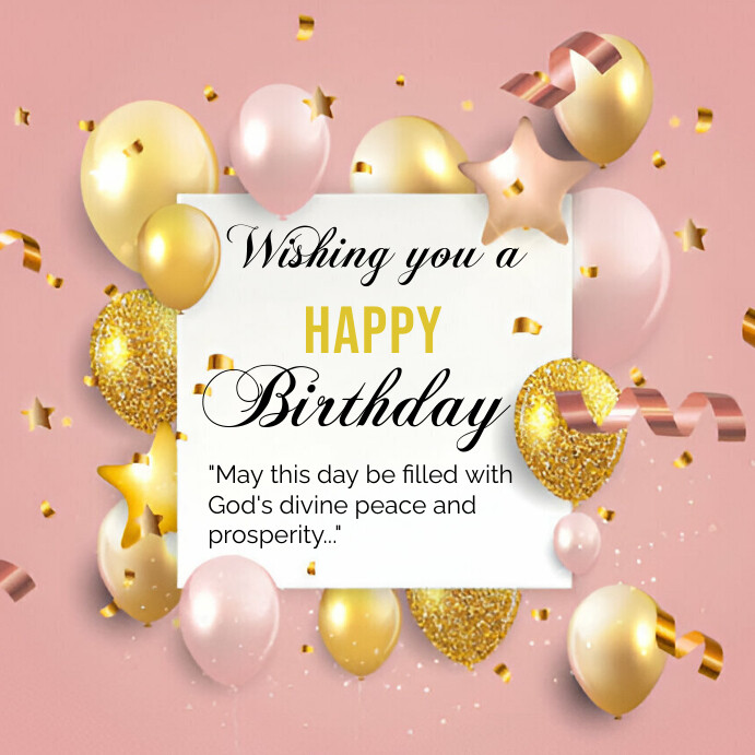 Happy birthday ad design Template | PosterMyWall