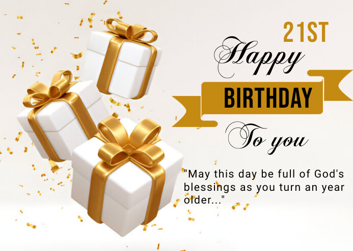 Plantilla de Happy birthday ad design | PosterMyWall