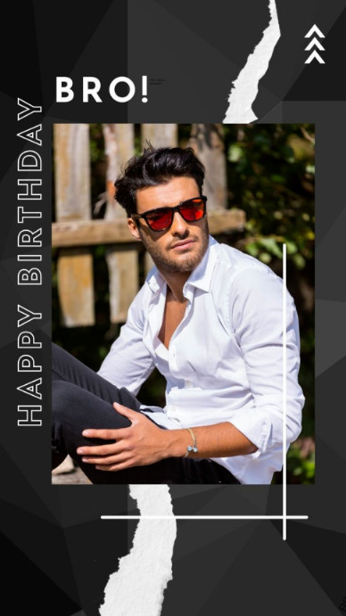happy birthday bro Template | PosterMyWall