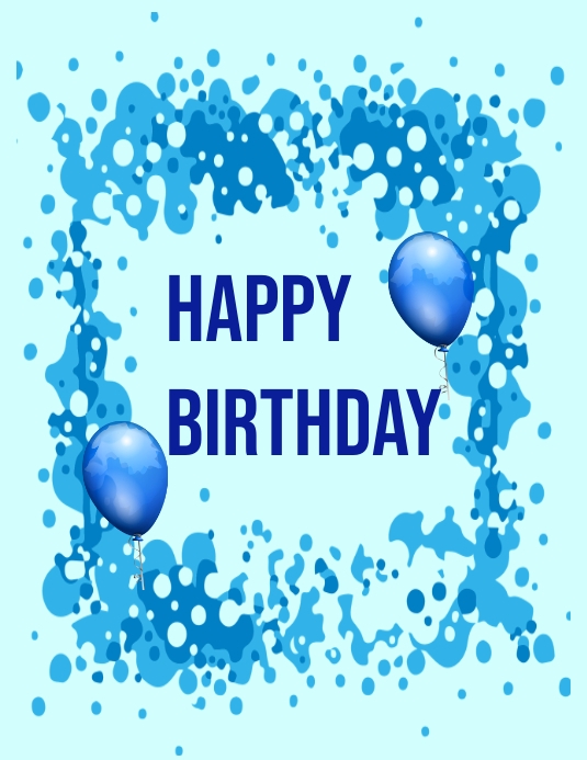 happy birthday brother Template | PosterMyWall