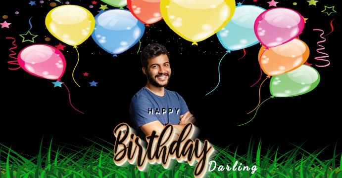 Happy birthday card Template | PosterMyWall