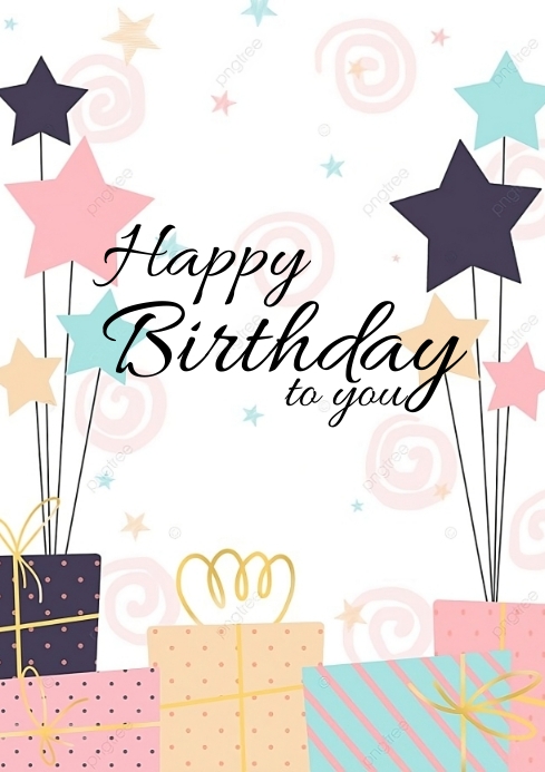 Happy birthday card Template | PosterMyWall
