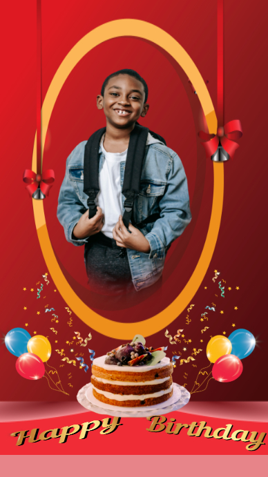 Kartu Selamat Ulang Tahun Templat | PosterMyWall