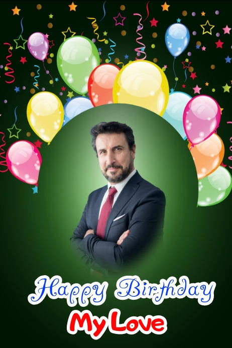 happy birthday card for a lover Template | PosterMyWall