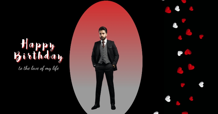 happy birthday card for a lover Template | PosterMyWall