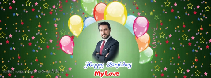 happy birthday card for a lover Template | PosterMyWall