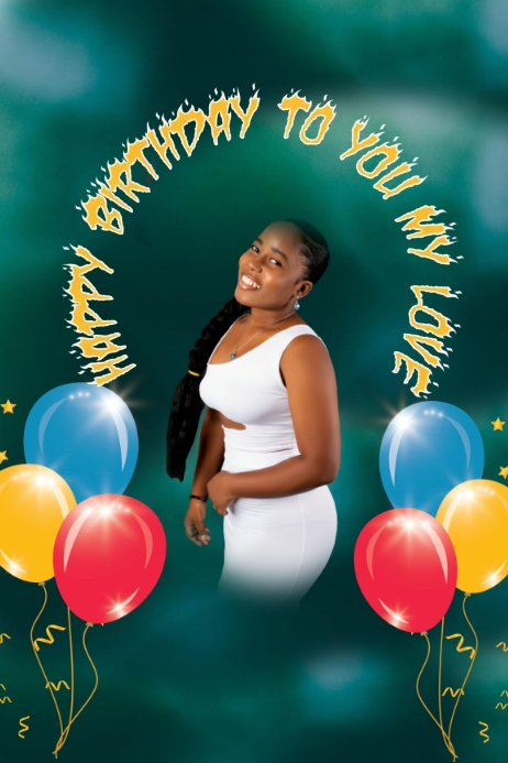 happy birthday card for a lover Template | PosterMyWall