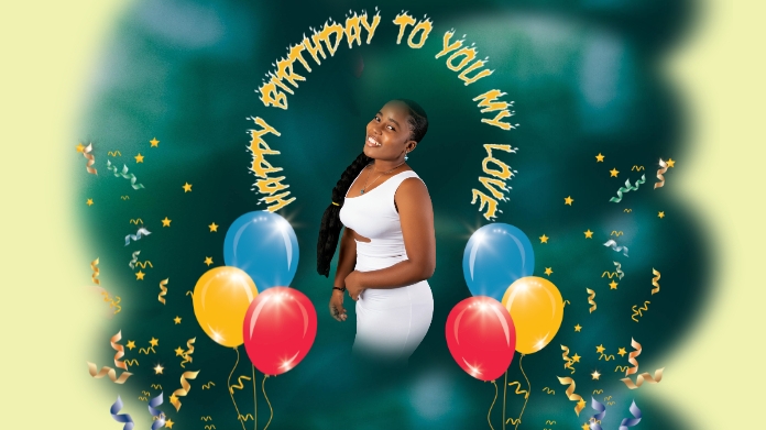 Copy of happy birthday card for a lover | PosterMyWall