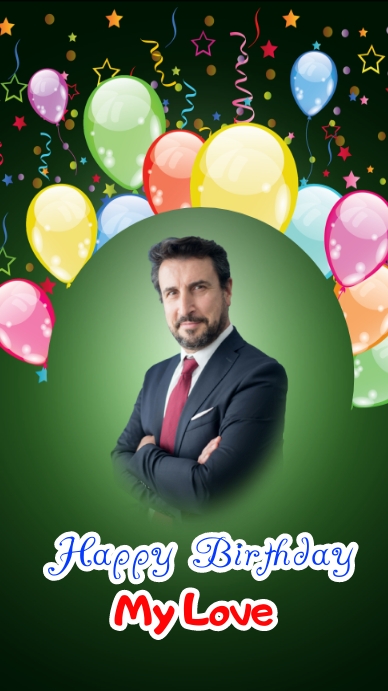 happy birthday card for a lover Template | PosterMyWall