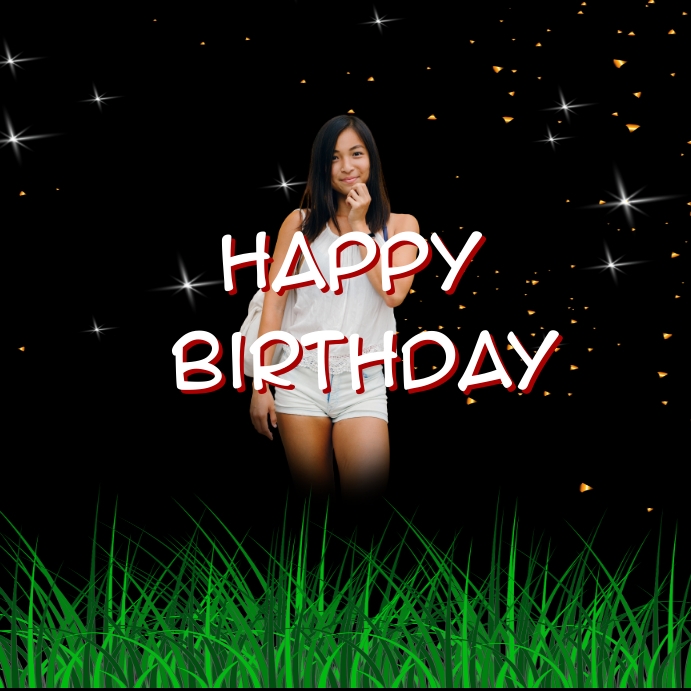 Copy of happy birthday card for a lover | PosterMyWall