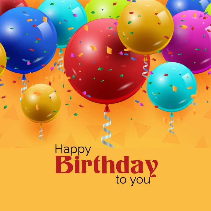 Copy of Happy birthday celebration | PosterMyWall