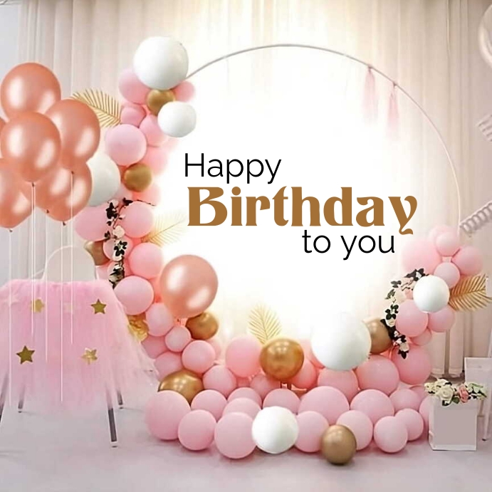 Happy birthday celebration | PosterMyWall